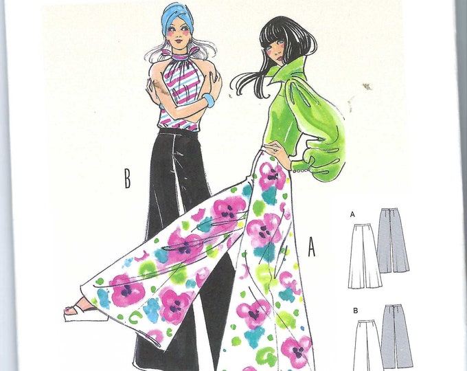 Rare Uncut Burda Sewing Pattern 6966 Misses Pants Size 6-16 FF - Etsy