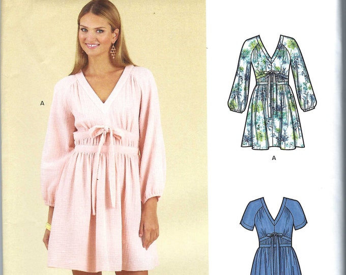 Uncut New Look Sewing Pattern Womens Dresses in Misses Sizes, New Look ...