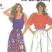 Uncut Simplicity Sewing Patterns 1020 AA Easy to Sew Misses Scrub Pants ...