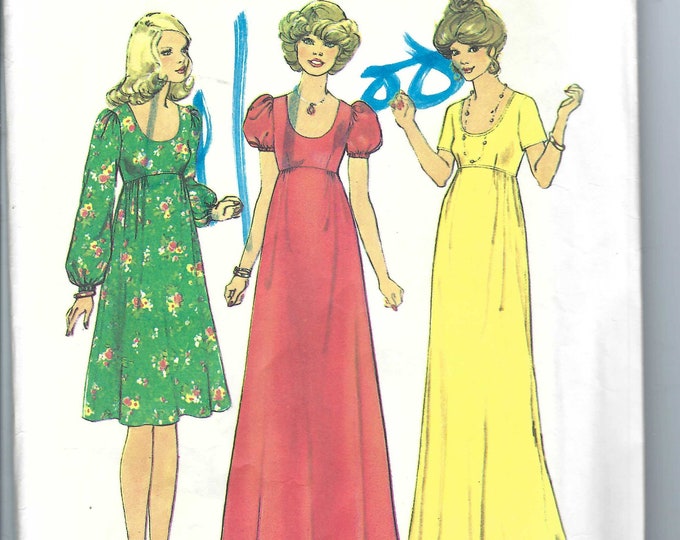 Uncut Vintage Simplicity Sewing Pattern 7245 Size 14 Miss Dresses FF - Etsy