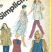 Uncut Vintage Simplicity Sewing Pattern 5665 Maternity Sewing Pattern ...