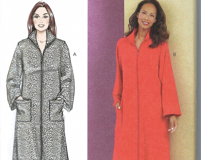 Uncut Butterick Sewing Pattern 11903 6967 Misses' and Women's Robe Size ...