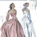 Uncut Butterick Sewing Pattern 4918 Strapless - Floor Length Dress ...