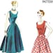 Uncut Vogue Sewing Pattern Evening Gown Sewing Pattern 8814 Size 6-14 ...