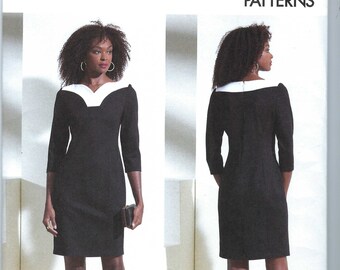 Vogue Sewing Pattern for Women's Dress, Empire Waist Dress, Summer ...