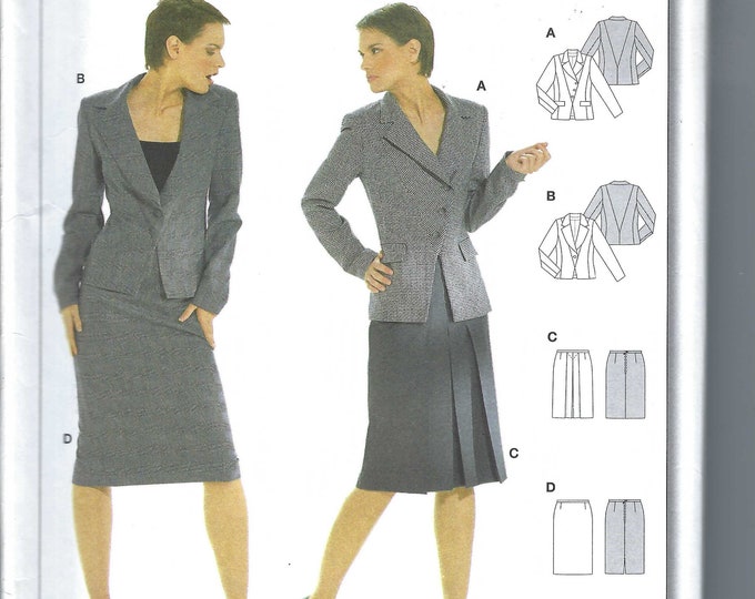Uncut Burda Style Sewing Pattern 8263 Skirt Suit Power Suit Hot Boss ...