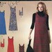 UNCUT Simplicity Sewing Pattern 2799 Simplicity Misses Dress Jumper and ...