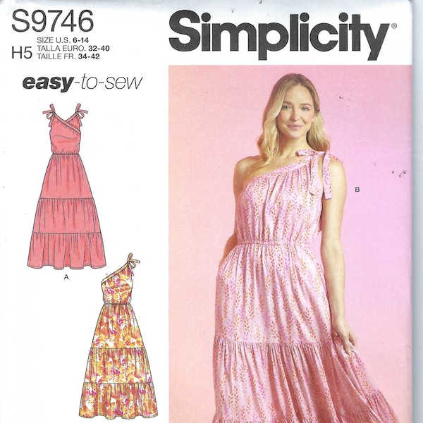 Cross Front Dress Sewing Pattern - Etsy