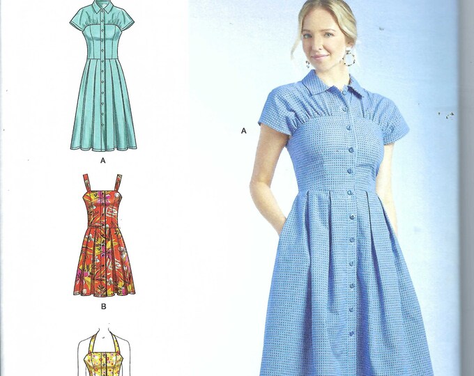 Uncut Simplicity Sewing Pattern 9742 11770~ Misses' Button Front ...
