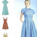 Uncut Butterick Sewing Pattern 6447 Misses' Dress Size 6-14 14 16 18 20 ...