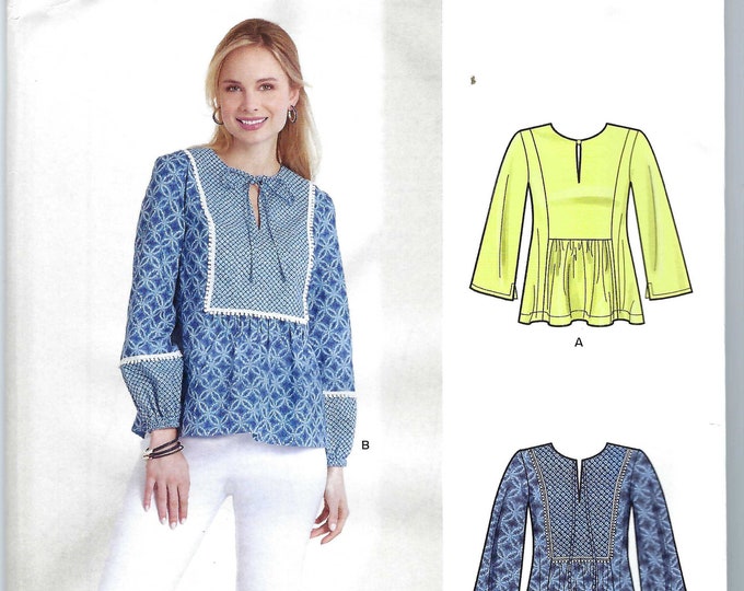 Uncut New Look Sewing Pattern 6671 Loose-fitting Top With Sleeve ...