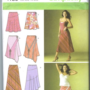 Uncut Simplicity Sewing Pattern 4189 Women, Misses Bias Pull on 6 ...