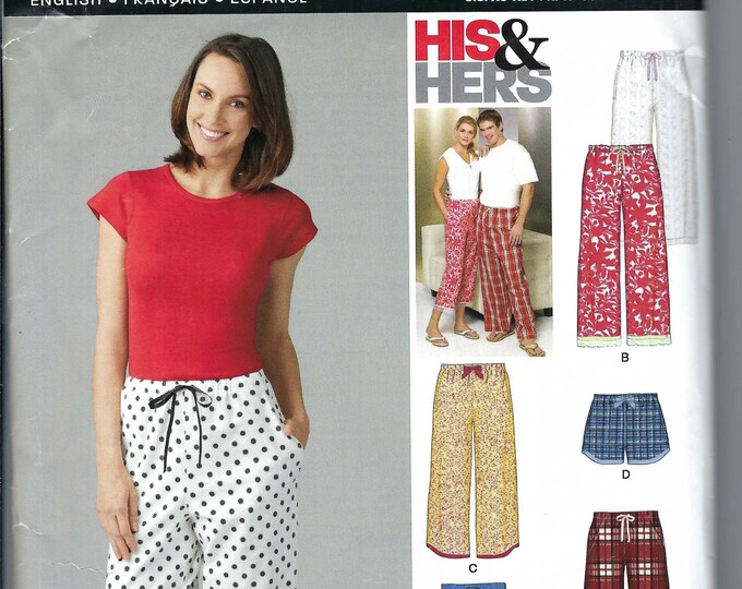Uncut New Look Sewing Pattern Ladies & Mens Easy Sewing Pattern 295 ...