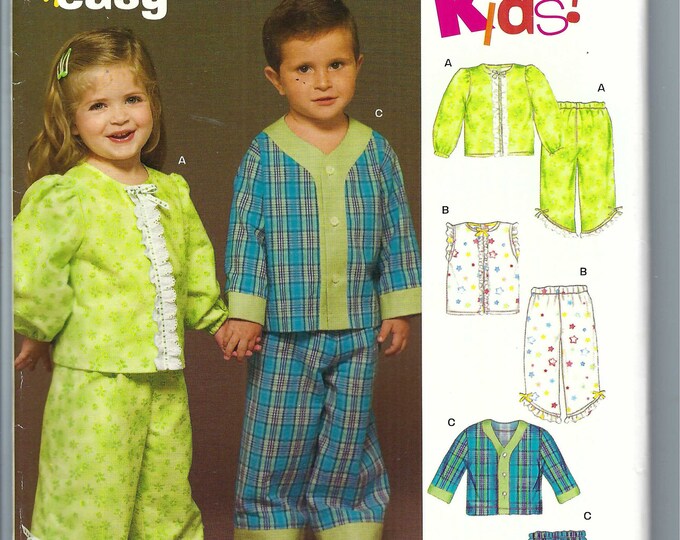 Uncut New Look Sewing Pattern 6610, New Look Sewing Pattern, Toddlers ...