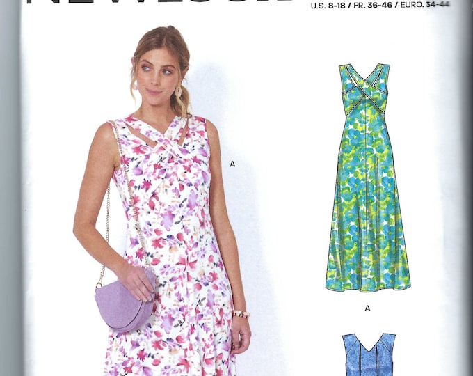 Uncut New Look Sewing Pattern Womens Dress in Misses Sizes, Great ...