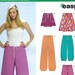 Uncut New Look Sewing Pattern 6710 Casual Women's Skirts, Sweats ...