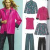 Uncut New Look Sewing Pattern 552 6290 Misses Pants-skirt-shorts Size 4 ...