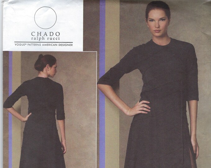 Uncut Vogue Sewing Pattern Rucci Vogue Pattern 1135 Size 4-10 12-14-16 ...