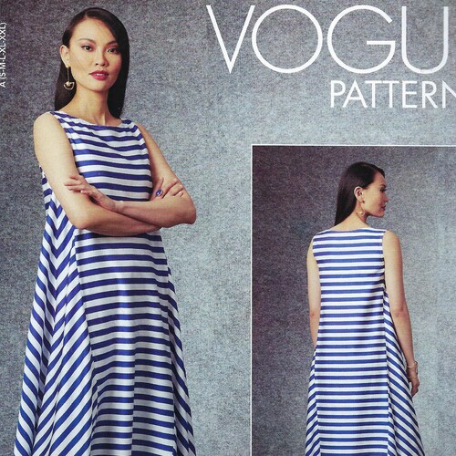 Uncut Vogue Sewing Pattern 10569 V1691 1691 Misses' Dress - Etsy