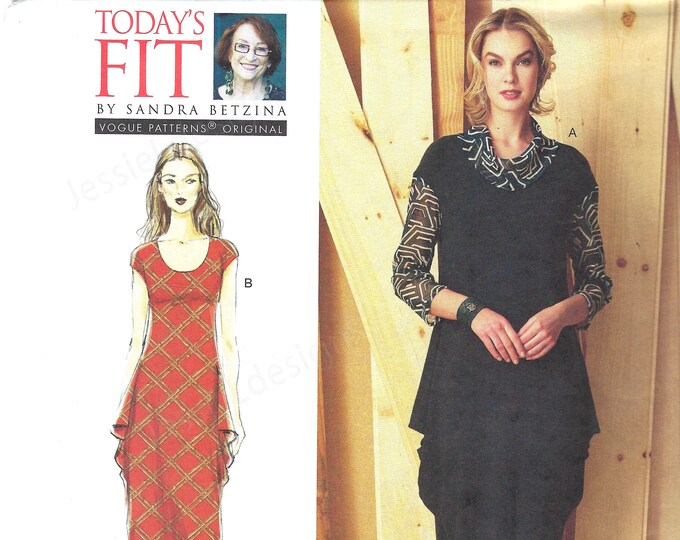 Uncut Vogue Sewing Pattern 1552 Sandra Betzina Today's Fit~ Misses Knit ...