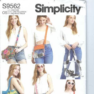 Uncut Simplicity Sewing Pattern 11471 9562 Tote, Bags and Pouch One ...