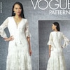 1993 Vintage VOGUE Sewing Pattern (B 31 1/2" -32 1/2") (B 34”-36") (B ...