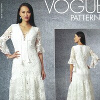1993 Vintage VOGUE Sewing Pattern (B 31 1/2" -32 1/2") (B 34”-36") (B ...