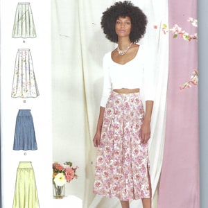 Uncut Simplicity Sewing Pattern 9472 Misses' and Women's Skirts ...