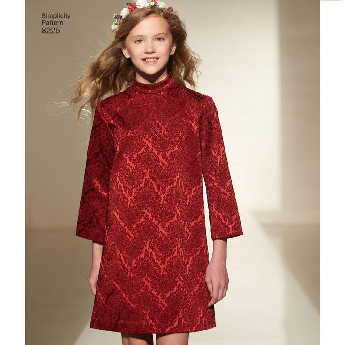 Uncut Simplicity Sewing Pattern 0528 8225 Girls Dress Skater - Etsy