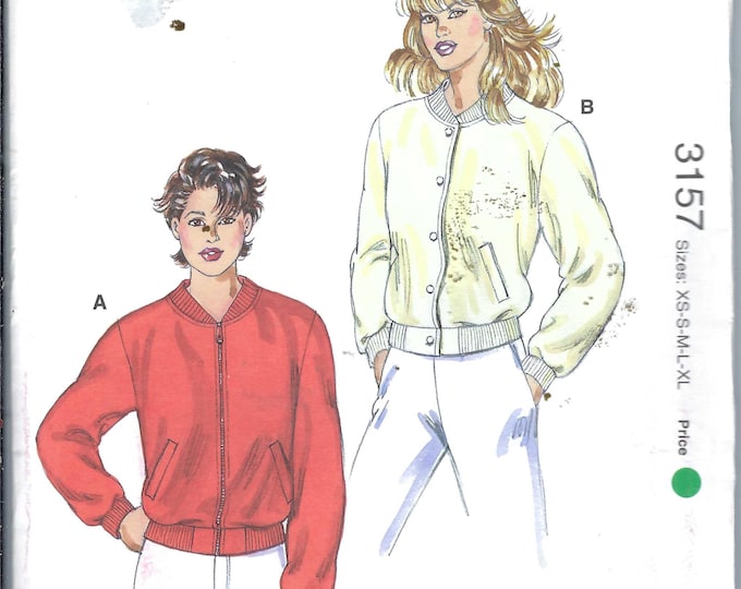 Uncut Kwik Sewing Pattern 3157 Misses Jacket Size Xs-xl - Etsy