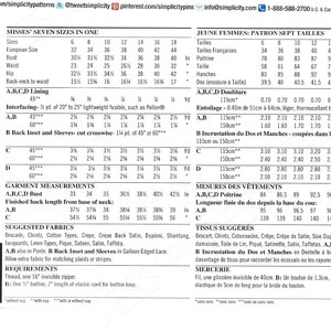 New Look Sewing Pattern 444 6341 Misses Dress Sewing Pattern Size 6-18 ...