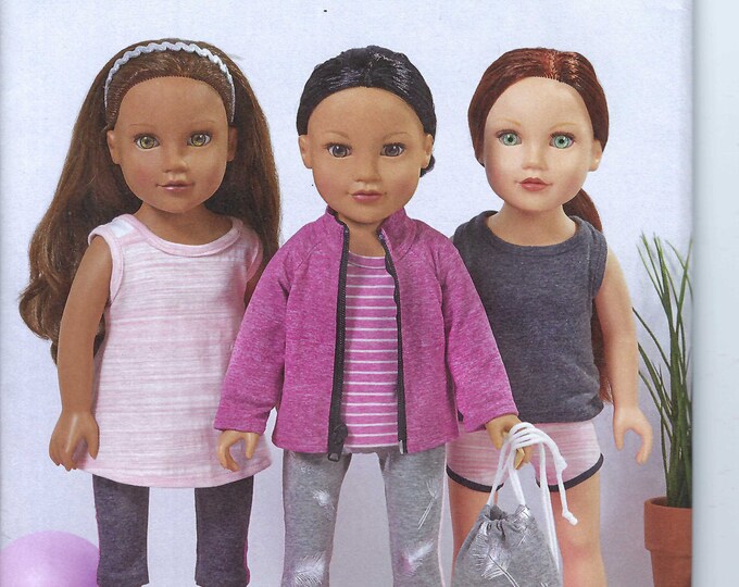 Uncut Simplicity Sewing Pattern 9527 Simplicity Couturier Doll Clothes ...