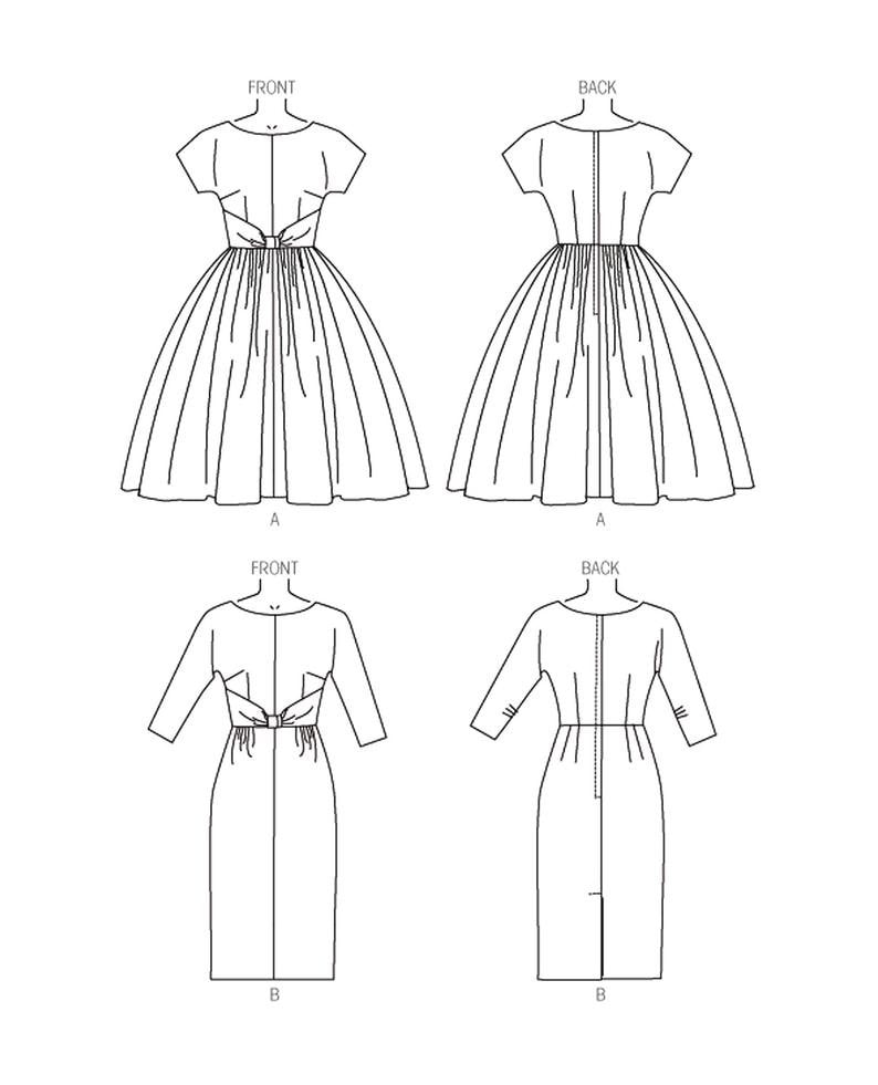 Uncut REPRODUCTION Misses Sewing Pattern Mccalls M7086 7086 408 Archive ...