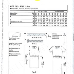 Uncut Burda Sewing Pattern 6448 Misses Dress Size 20-30 FF - Etsy
