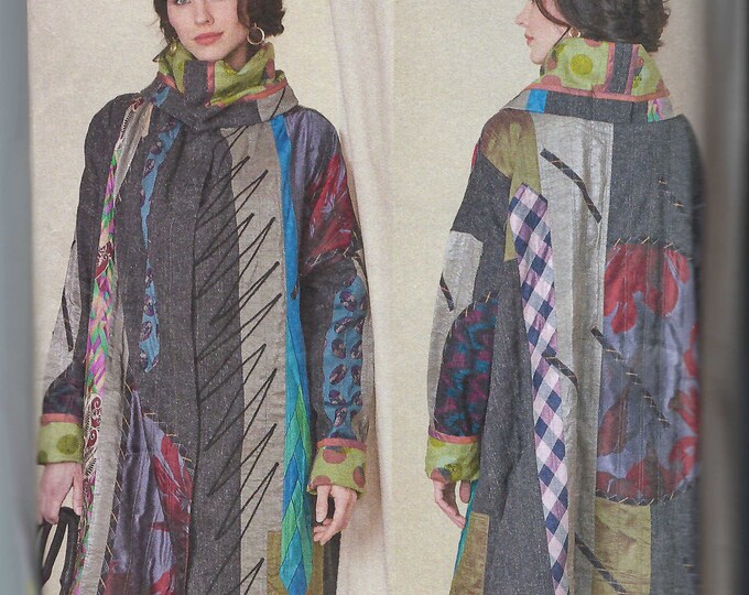 Uncut Vogue Sewing Pattern 8430 Wearable Art Jackets by Marci Tilton ...