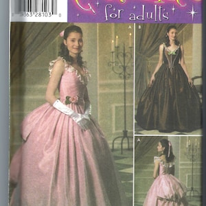 Uncut Simplicity Sewing Pattern 4479 Misses Costumes Size 6-8-10-12 14 ...