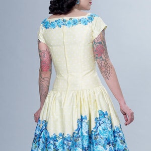 Uncut Butterick Sewing Pattern B6484 6484 Misses' Square-neck Dropped ...