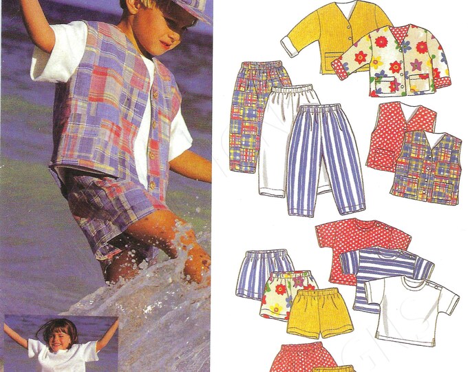 Uncut New Look Sewing Pattern 6398 Children's Boy's and Girl's Shirt ...