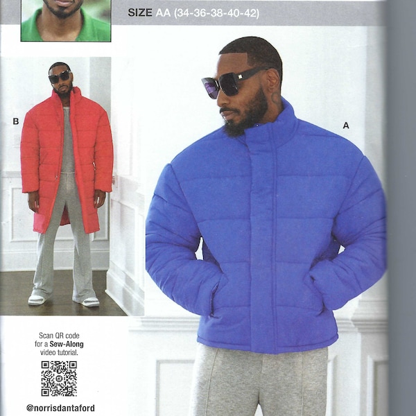 Puffer Coat Pattern - Etsy