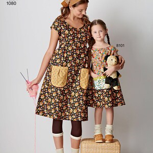 Uncut Simplicity Pattern 902 S9122 9122 1080 Misses' Dress or Tunic ...