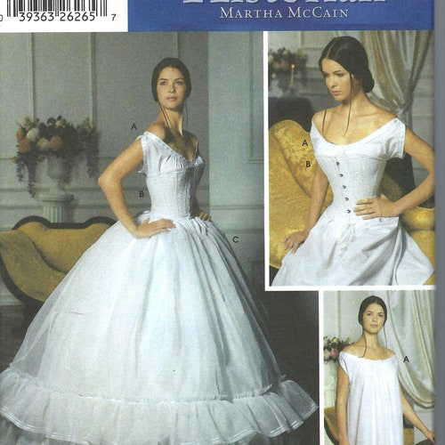 Uncut Simplicity Sewing Pattern 5726 Historic Mid 1800scivil - Etsy