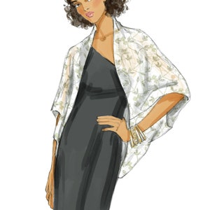 Uncut Misses' Dolman Sleeve Jackets | Butterick B5529 5529 Size XS S M ...