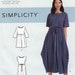 Uncut Simplicity Sewing Pattern 9140 10599 Misses Dress | Etsy