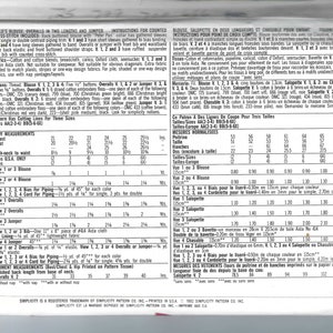 Uncut Vintage Simplicity Sewing Pattern 8020 Childs Blouse Overalls in ...