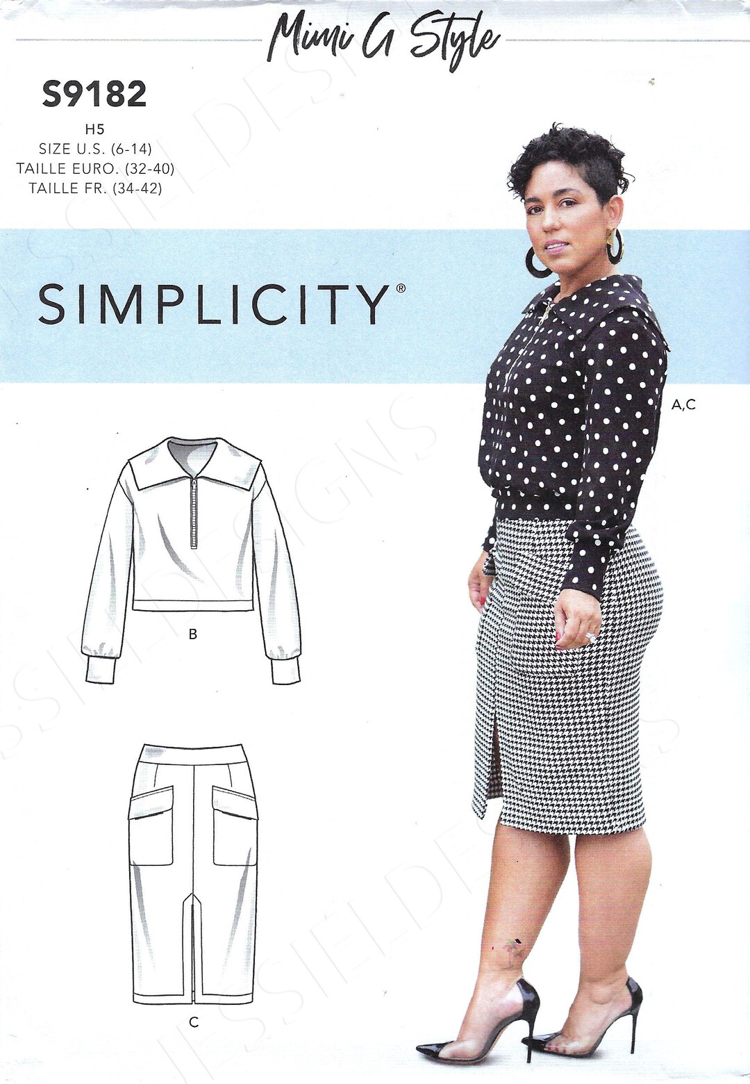 Uncut Simplicity Sewing Pattern 11391 11258 10741 9182 Misses Knit Top ...