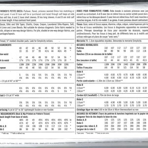 Uncut Vintage Simplicity Pattern Skirt Wide Leg Pants and Top Designer ...