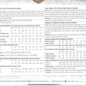 Uncut Simplicity Sewing Pattern 1252 Misses' Petite Dress or Jumper ...