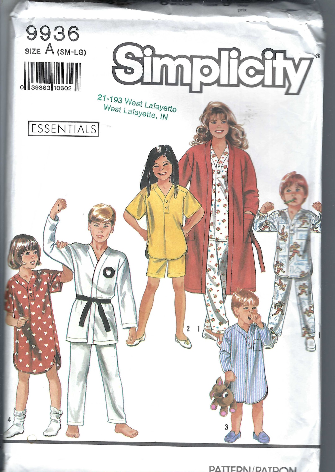 Uncut Vintage Simplicity Sewing Pattern 9936 Simplicity SEWING Pattern ...