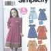 Uncut Simplicity Sewing Pattern 8637 Misses-misses Wrap With Side Tie ...