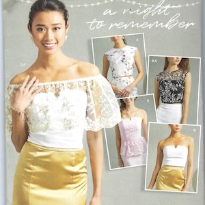 Uncut Simplicity Sewing Pattern Misses' and Women's Special Occasion ...